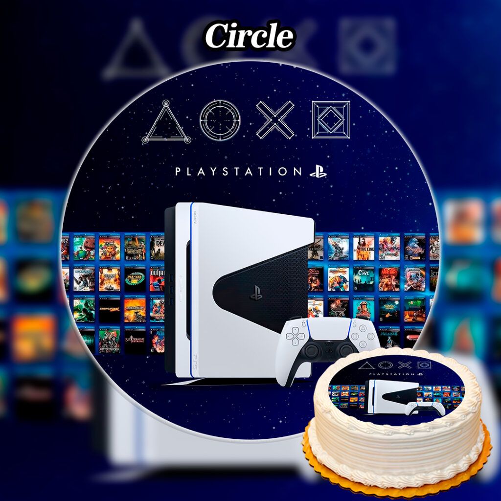 Edible PlayStation Cake Topper - Edible Printed Toppers
