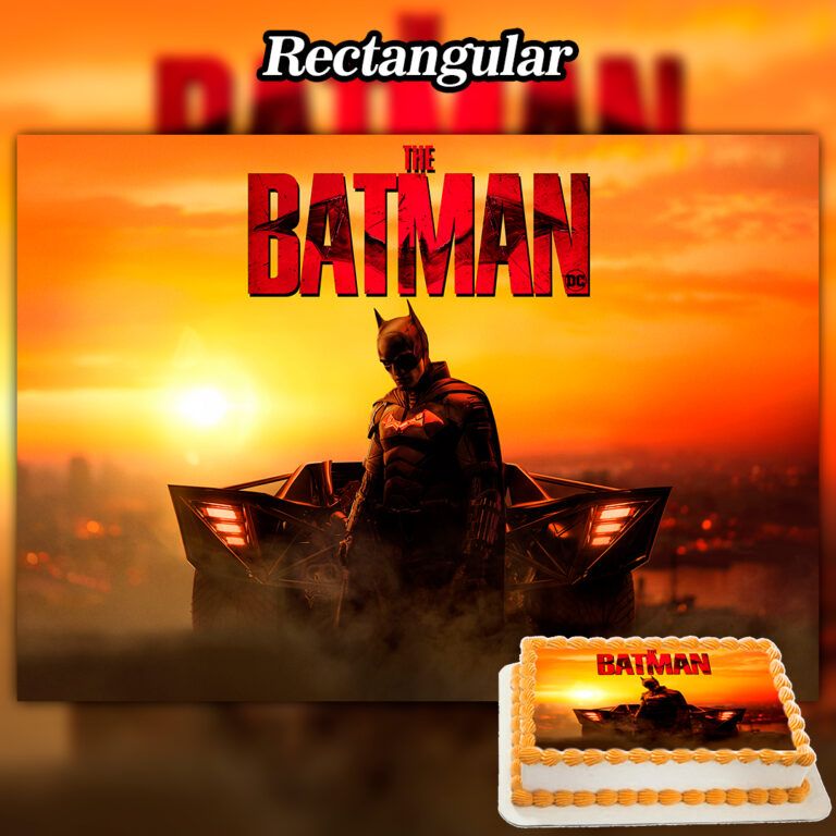 Edible Batman Cake Topper - Edible Printed Toppers
