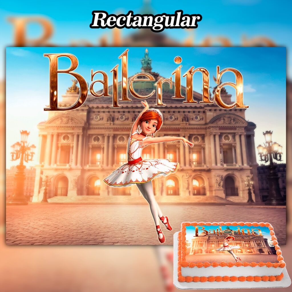 Edible Ballerina Cake Topper Edible Printed Toppers