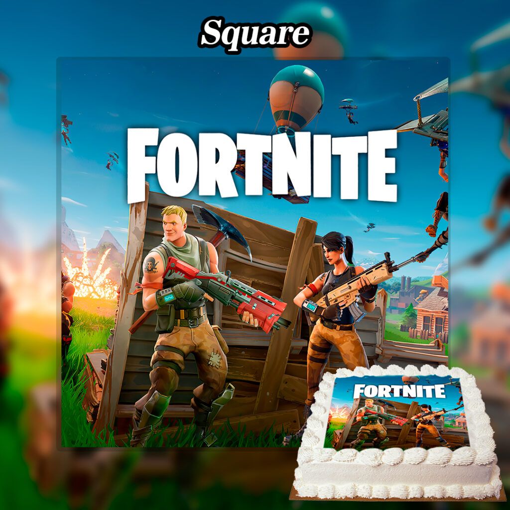 Edible Fortnite Cake Topper - Edible Printed Toppers