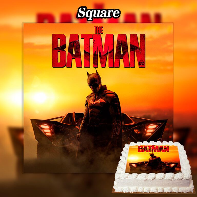 Edible Batman Cake Topper - Edible Printed Toppers