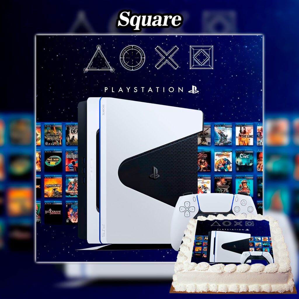 Edible PlayStation Cake Topper - Edible Printed Toppers