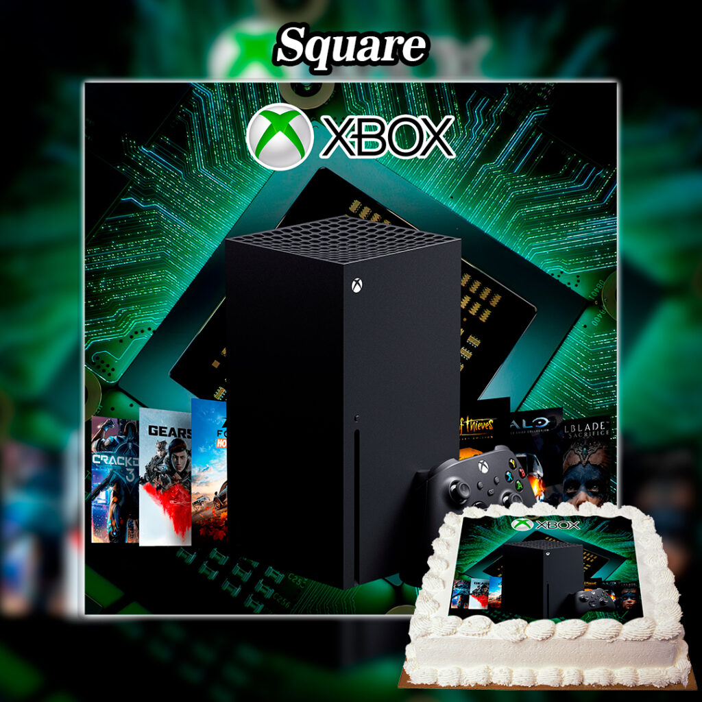 Edible Xbox Cake Topper - Edible Printed Toppers