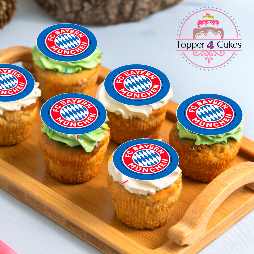 Edible Erling Haaland Cupcake Topper Personalised - Edible Printed Toppers