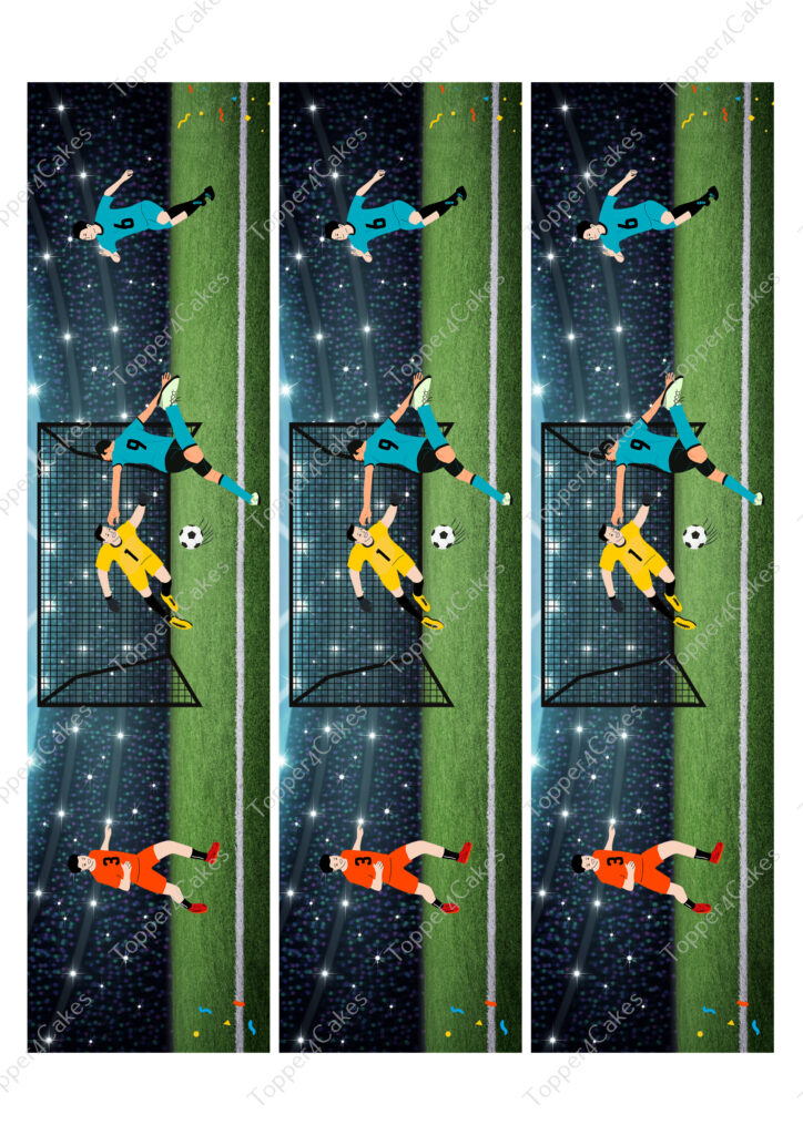 Edible Super Mario Ribbon - Edible Printed Toppers