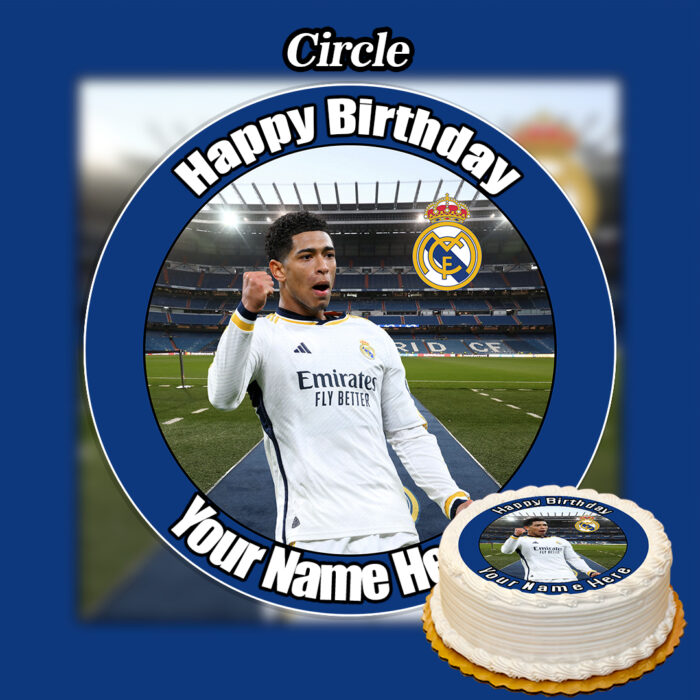 Edible Jude Bellingham Cake Topper - Edible Printed Toppers