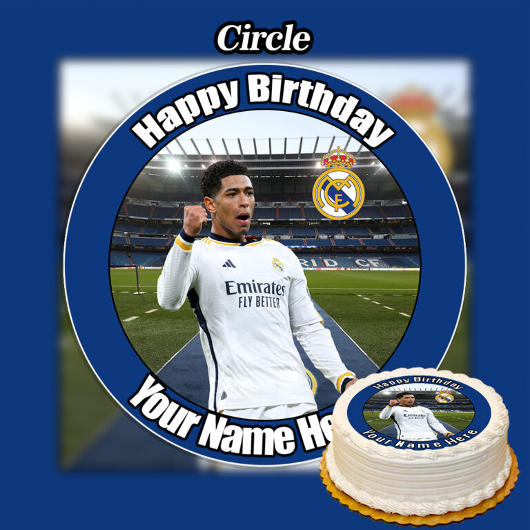 Edible Jude Bellingham Cake Topper - Edible Printed Toppers