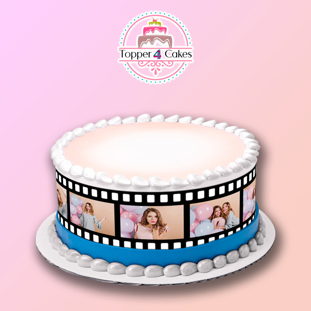 Edible Cake Ribbons - Edible Printed Toppers