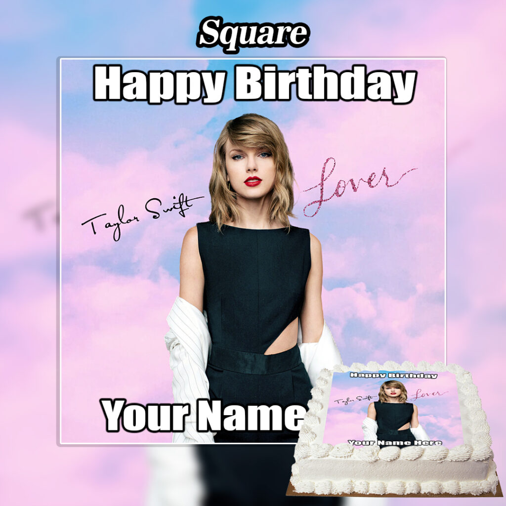 Edible Taylor Swift Cake Topper - Edible Printed Toppers